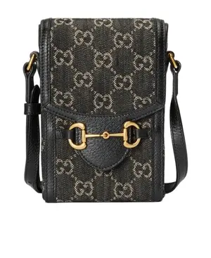 Gucci Horsebit 1955 Shoulder Bag - Black