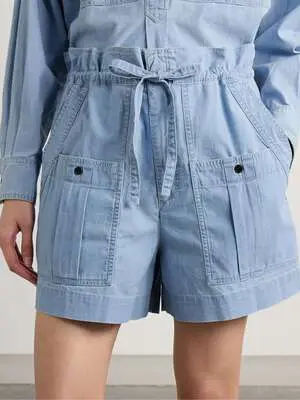 Isabel Marant Étoile Drawstring Pocketed Short Shorts