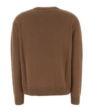 Max Mara Logo Embellished Crewneck Jumper