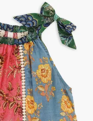 Zimmermann Junie Floral-print Cotton Maxi Dress