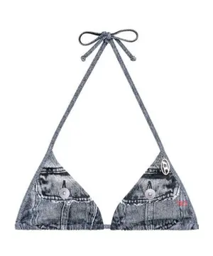 DIESEL® Tatiana Denim Bikini Top - Blue