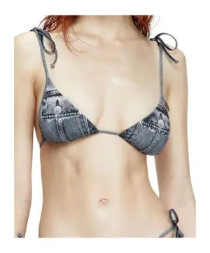 DIESEL® Tatiana Denim Bikini Top