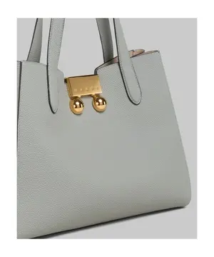 Marni Trunkaroo Tote Handbag - Storm