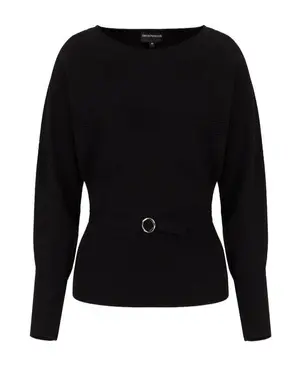 Emporio Armani Logo Jacquard Pullover