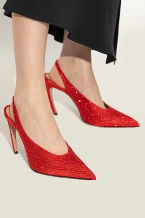 Attico The Viper Slingback Pumps