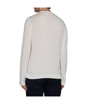 ROBERTO COLLINA Long-sleeved Crew Neck Sweater