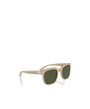 Persol Square Frame Sunglasses - Opal Beige