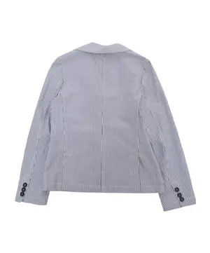 IL GUFO Single-breasted Striped Blazer - Gray