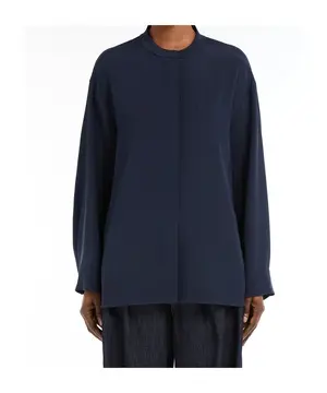 Max Mara Leticia Long Sleeve Shirt - Navy