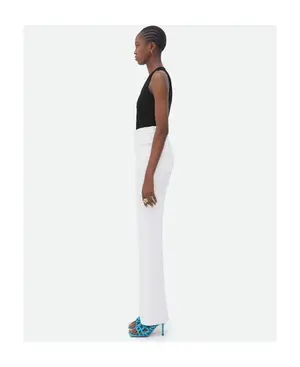 Bottega Veneta Stretch Slip-on Mules With Square Toe - Blue