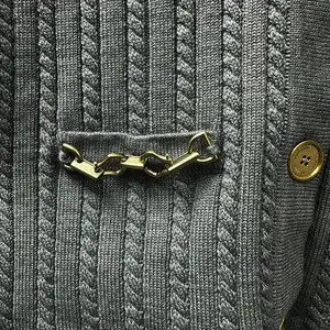 GOLDEN GOOSE V-neck Knitted Vest