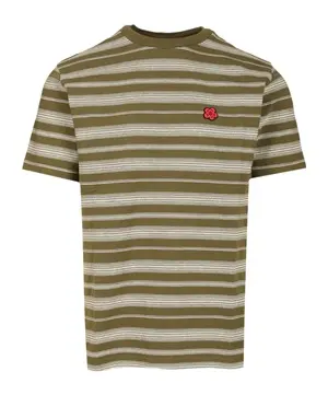 Kenzo Striped Crewneck T-shirt