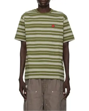 Kenzo Striped Crewneck T-shirt