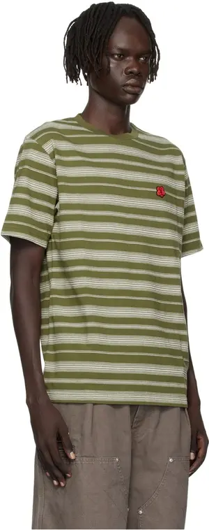 Kenzo Striped Crewneck T-shirt