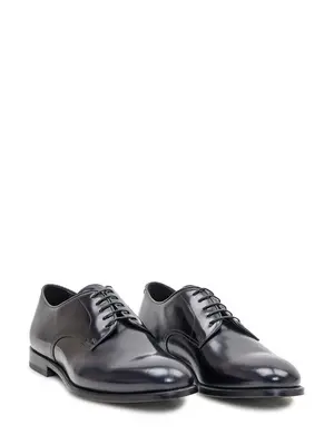 DOUCAL'S Lace-up Derby Shoes - Black
