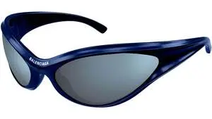 Balenciaga Geometric Frame Sunglasses