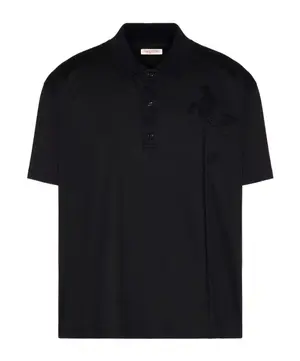 Valentino Garavani Button Down Polos For Men