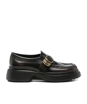 TOD'S Platform Loafers With Buckle Detail