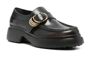 TOD'S Platform Loafers With Buckle Detail