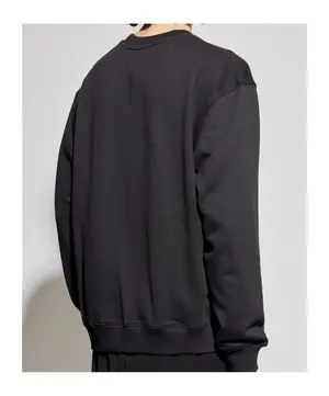 Versace Logo Printed Crewneck Sweatshirt