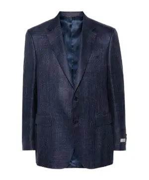 Canali Single-breasted Blazer - Black