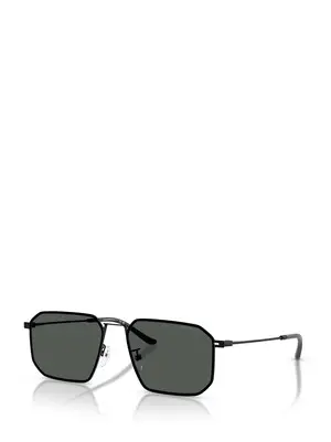 Emporio Armani Geometric Frame Sunglasses
