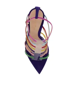 GIANVITO ROSSI Mirage Strappy Heeled Sandals - Nude
