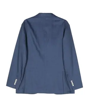 Brunello Cucinelli Single-breasted Blazer - Blue