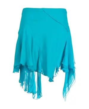 Versace Asymmetrical Hem Mini Skirt