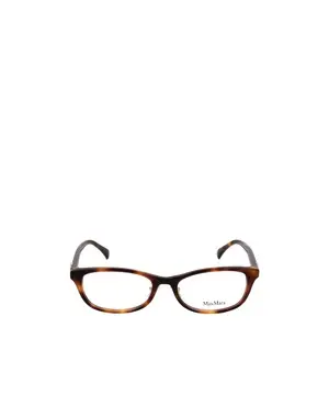 Max Mara Rectangular Frame Eyeglasses - White