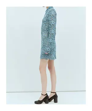Eytys Long Sleeve Lace Dress