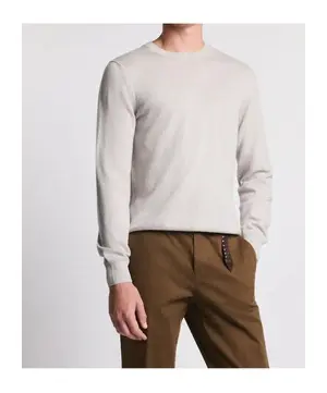 FAY Round Neck Wool Jumper