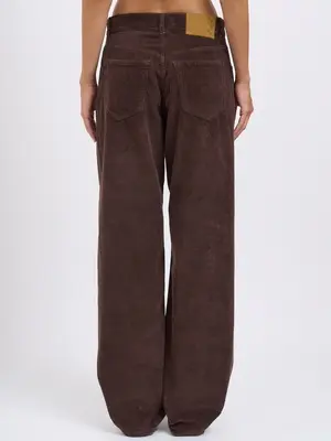 HAIKURE Wide-leg Corduroy Trousers
