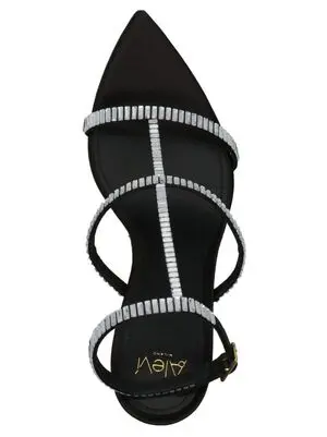 ALEVI MILANO Lisa Crystal-embellished Stiletto Sandals