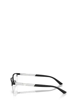 Emporio Armani Rectangular Frame Eyeglasses - Black
