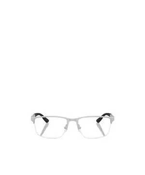Emporio Armani Emporio Armani Logo Eyeglasses Gray