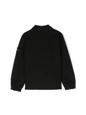 Stone Island Compass Logo Cotton Shirt