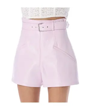 Philosophy Di Lorenzo Serafini Belted Structured Shorts - Multicolor