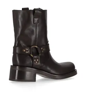 P.a.r.o.s.h Square Toe Ankle Boots