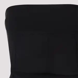 Rick Owens Strapless Paneled Bustier Top - Black