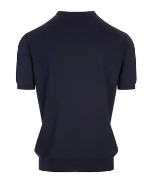 Kiton Short-sleeved Crewneck Knitted T-shirt
