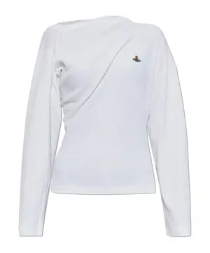 VIVIENNE WESTWOOD Orb-embellished Long Sleeve T-shirt