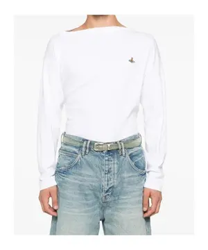 VIVIENNE WESTWOOD Orb-embellished Long Sleeve T-shirt