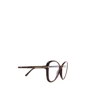 TOM FORD Butterfly Frame Eyeglasses - Black