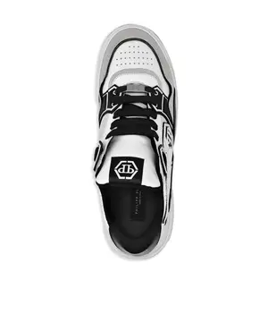 Philipp Plein Hexagon Lo-top Sneakers - White