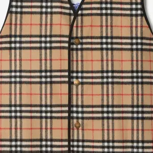 Burberry Wool Cashmere Check Warmer