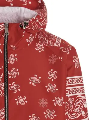 Khrisjoy Paisley Embroidery Hooded Jacket