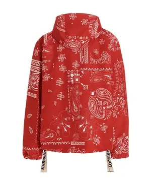 Khrisjoy Paisley Embroidery Hooded Jacket