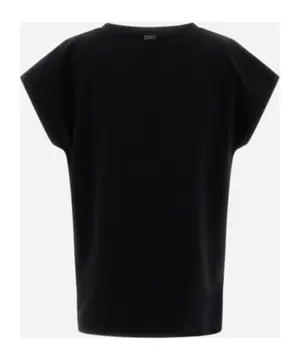 Herno Embellished Crewneck T-shirt - Black