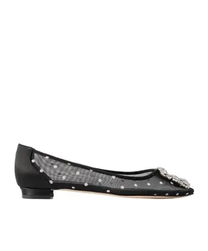 Women's Pointed Toe Mesh Flats